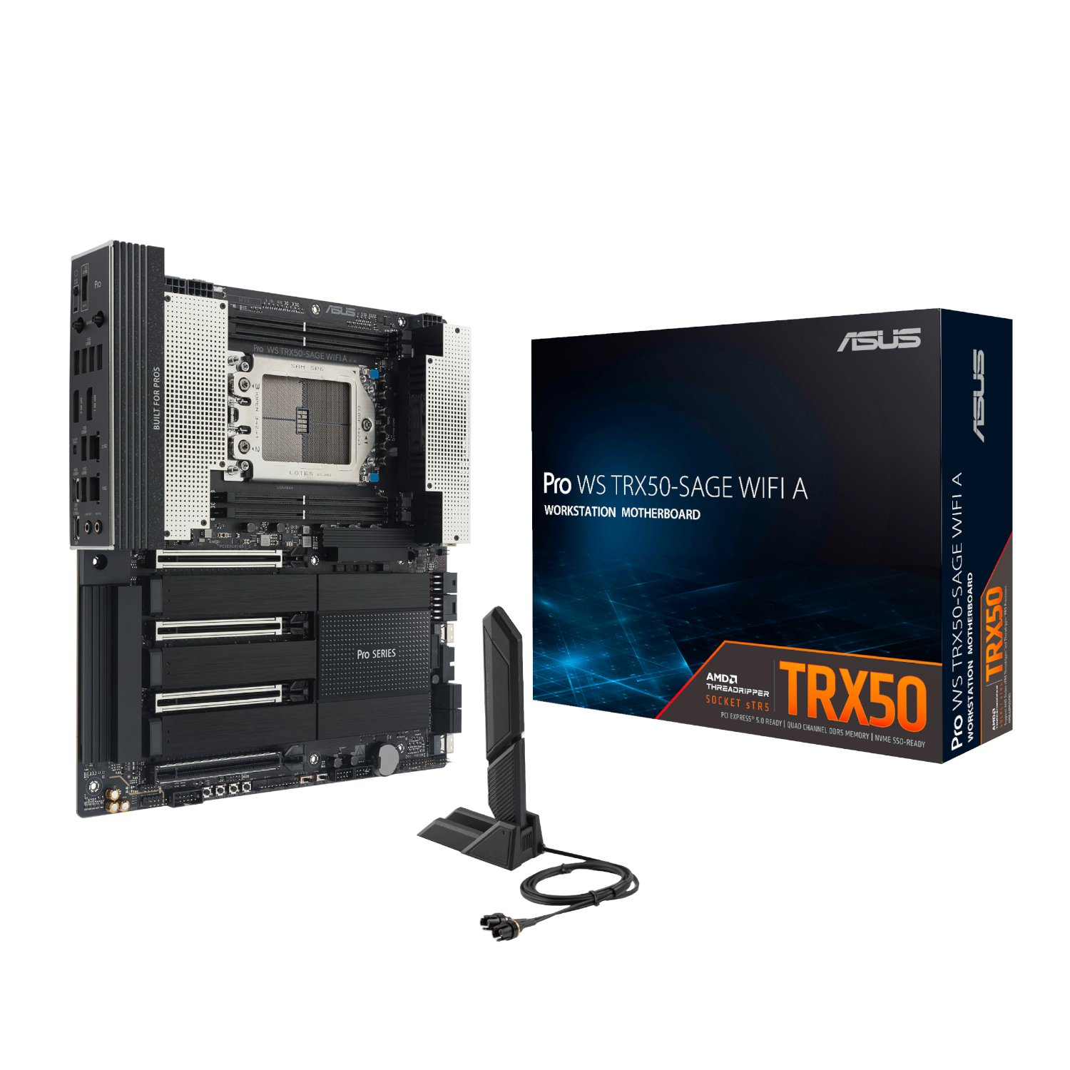 Asus Pro WS TRX50-SAGE WIFI A sTR5 CEB Motherboard for at Bounce Tech